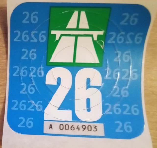 VIGNETTE SCHWEIZ 2026 Top Zustand +Sendungsverfolgung+Sofortkauf, EUR ...