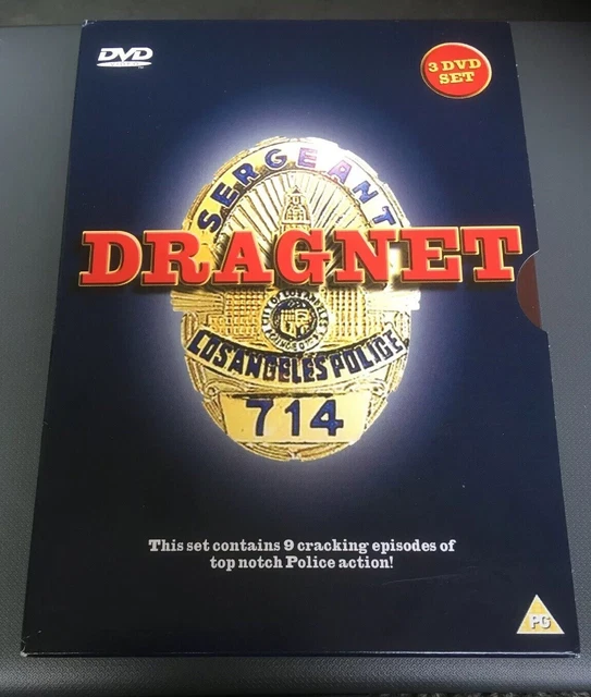ONCE-WATCHED: ‘DRAGNET 3 DVD Set. 9 Episodes From 1952-54. Region 1 £7. ...
