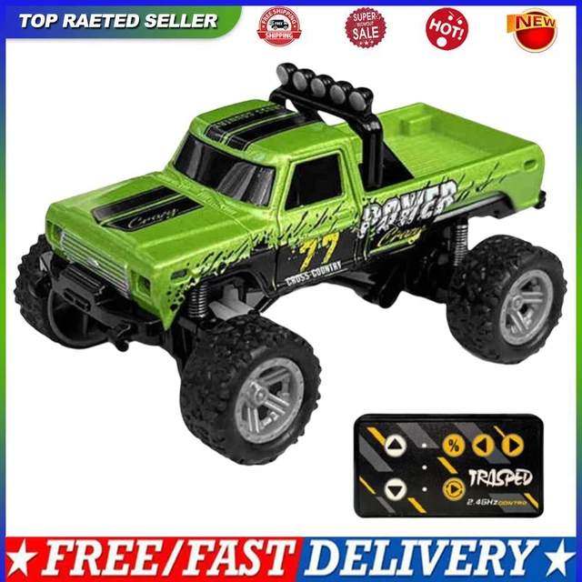 1/64 OFF-ROAD MONSTER Truck 2.4GHz Remote Control Truck for Boys ...