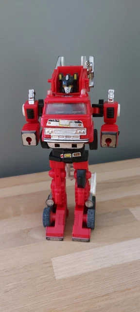 TRANSFORMERS G1 INFERNO Fire Truck Autobot Vintage 1980 Original Takara ...