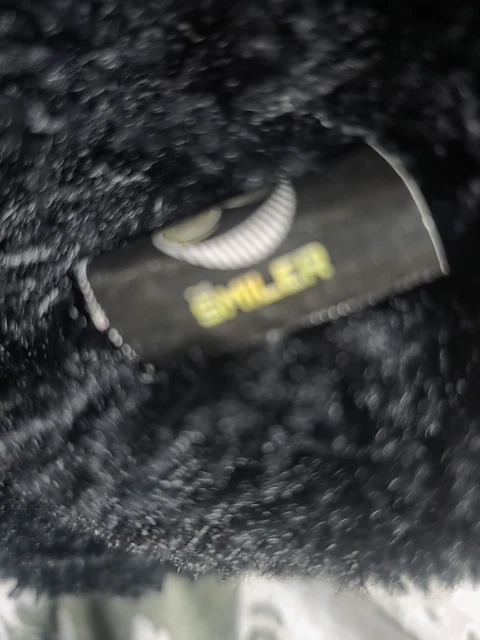 ALTON TOWERS THE Smiler Teddy Bear Large Plush Cuddly Soft Toy Black ...