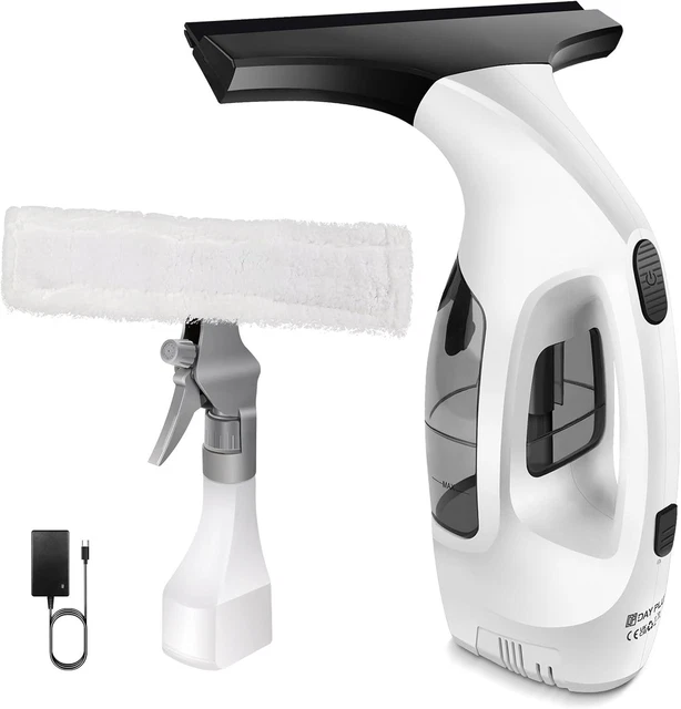 CORDLESS WINDOW VACUUM Cleaner Cordless Condensation Removal Vacuum and ...