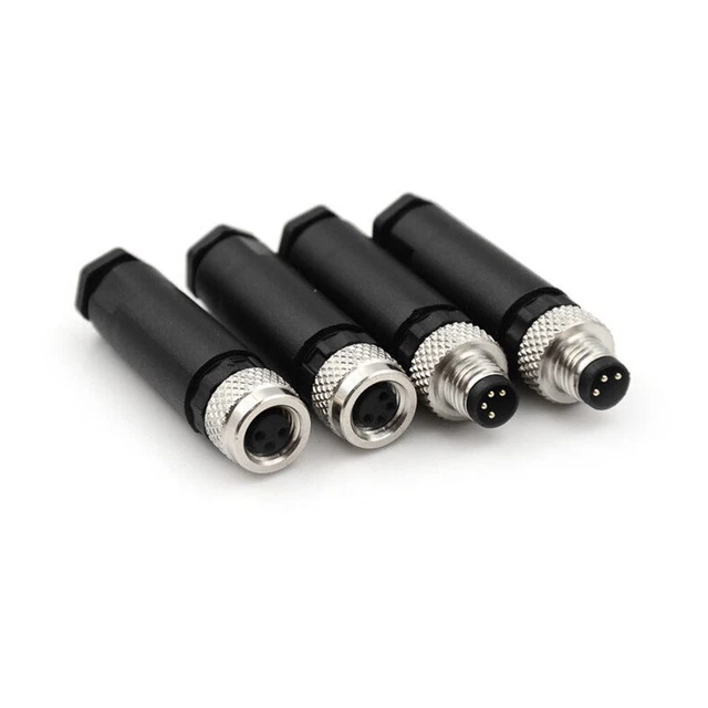 A TYPE CONNECTEUR Accouplement 3 4 Broche Male Femelle Capteur Tout ...