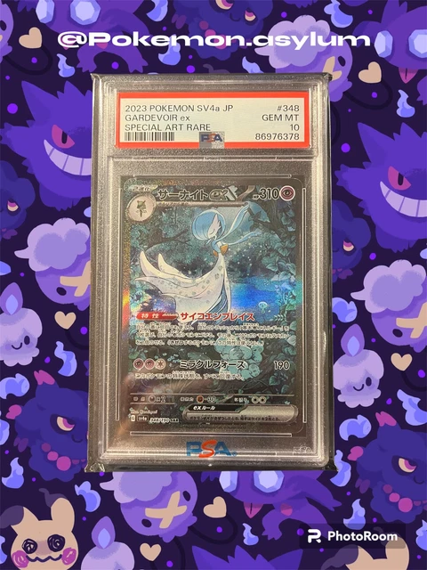 POKEMON CARD PSA 10 Gardevoir Ex 348/190 sv4a Shiny Treasure Ex SAR Japanese EUR 145,00 ...
