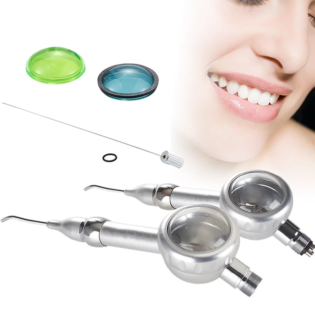 DENTAL AIR FLOW Prophy Hygiene Air Polisher 4 Hole Teeth Polishing ...
