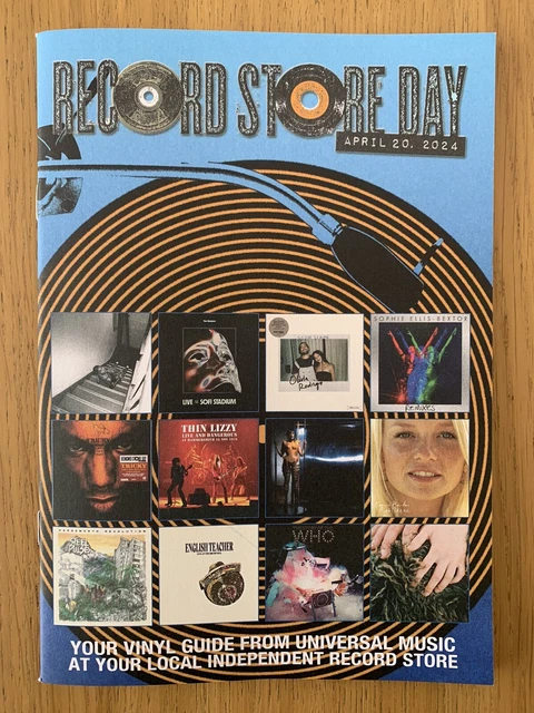 RECORD STORE DAY 2024 Official Vinyl Guide / Programme Rsd Olivia ...