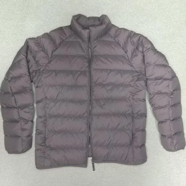 UNIQLO ULTRA LIGHT Down Jacket 3D Cut L Dark Green Lightweight Coat £ ...