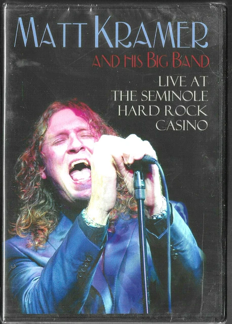 MATT KRAMER - Live Hard Rock Casino DVD Saigon Kick fans! NEW *Buy 2 ...
