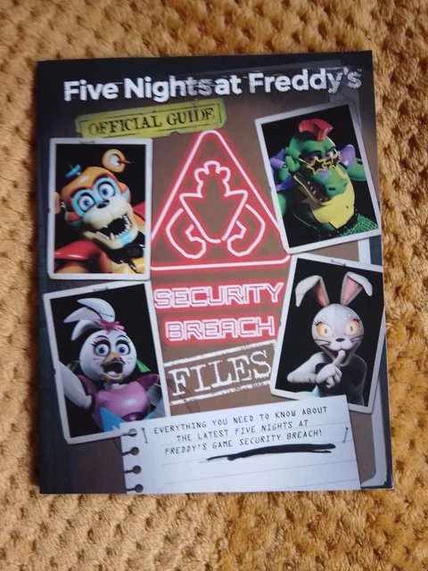FIVE NIGHTS AT FREDDYS Security Breach Files Official Guide Book (2022 ...