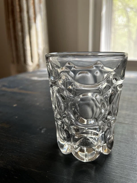 ENGLISH THOMAS GAMMON Birmingham Molded Flint Glass Tumbler C. 1850 ...