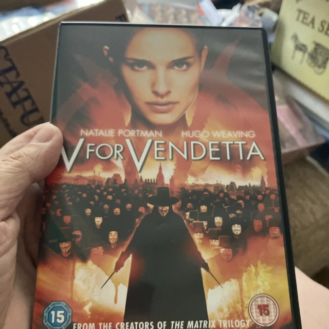 V FOR VENDETTA DVD Natalie Portman (2006) £2.00 - PicClick UK