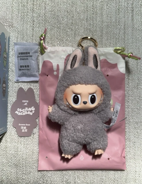 SESAME BEAN LABUBU Pop Mart Big Exciting Macaron NEU Original 2 ...