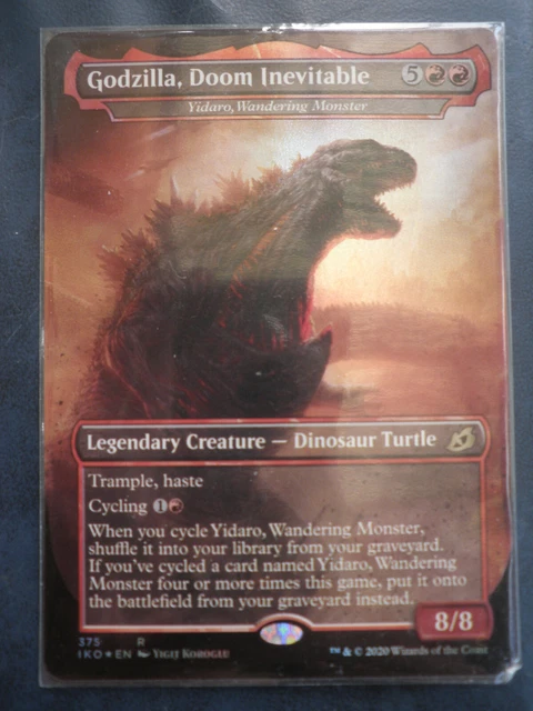 MTG MAGIC FOIL godzilla doom inevitable ENGLISH apocalypse inéluctable ...