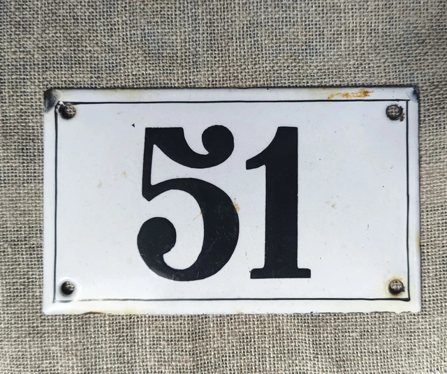 ANCIENNE PLAQUE ÉMAILLÉE de rue EUR 15,00 - PicClick FR