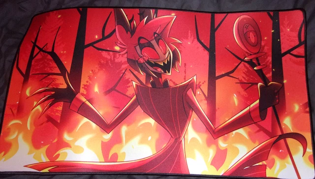 VIVZIEPOP HELLUVA BOSS Hazbin Hotel Alastor Playmat Spring 2023 SOLD ...
