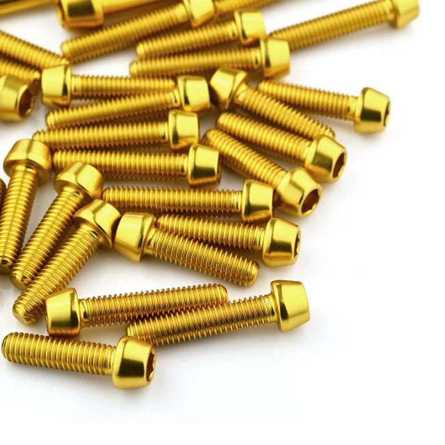 BMW S1000RR 15-18 Aluminium Socket Cap Engine Bolt Kit Gold £52.06 ...