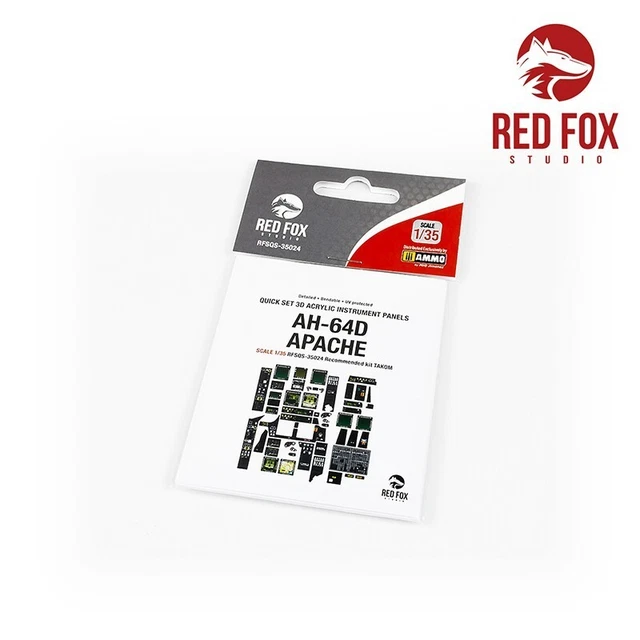 RED FOX 1/35 AH-64D Apache (for Takom kit) RFSQS-35024 $69.00 - PicClick CA