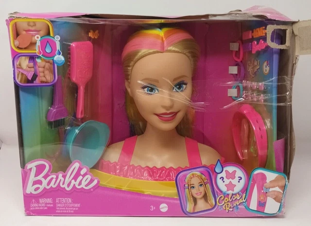 BARBIE HAIR DELUXE Styling Head Doll * BOX DAMAGE* £36.00 - PicClick UK