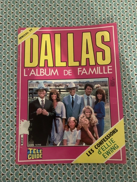 RARE ROMAN PHOTO Dallas Télé Guide Les Confessions D Ellie Ewing ...