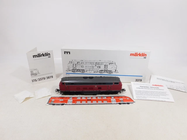 MÄRKLIN MHI H0 AC 3379 Locomotive Diesel Lollo 216 005-9 DB KK Mint Box ...