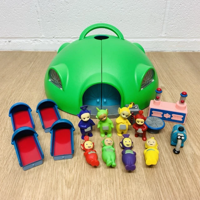 VINTAGE 1996 CLASSIC Teletubbies Home Hill Playset with Characters ...