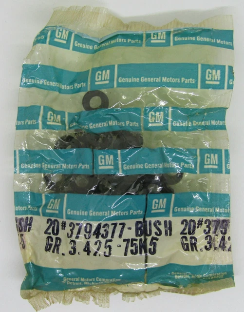 NEW GENUINE GM General Motors Oem Bushing Part No. 3794377 Sold ...