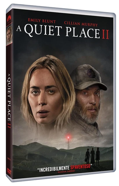 A QUIET PLACE II (DVD) Cillian Murphy Emily Blunt Noah Jupe Millicent ...