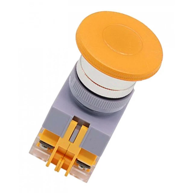 Emergency Stop Mushroom Head Push Button Box Switch Reset Plastic