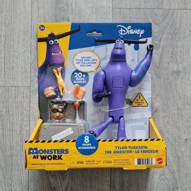 DISNEY PIXAR MONSTERS Inc at Work Tylor Tuskmon The Jokester Figura ...