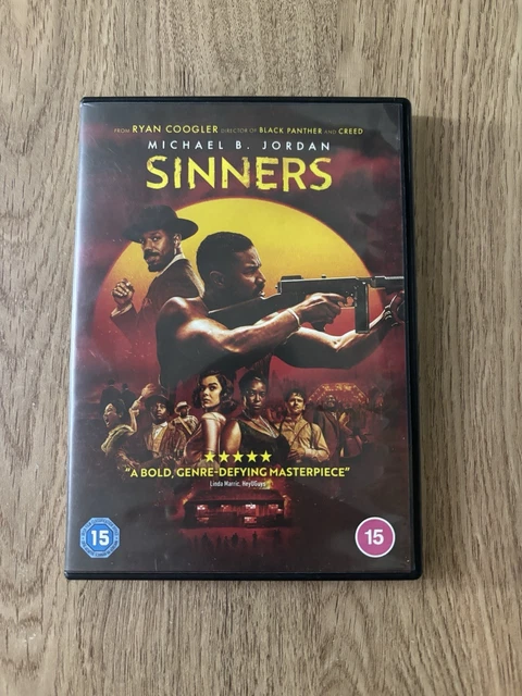 SINNERS (2025) MOVIE ORIGINAL DVD Michael B Jordan £11.84 - PicClick UK