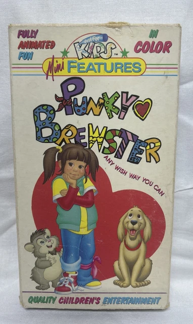 PUNKY BREWSTER ANY Wish Way You Can (VHS, 1985) Cartoon £13.33 ...