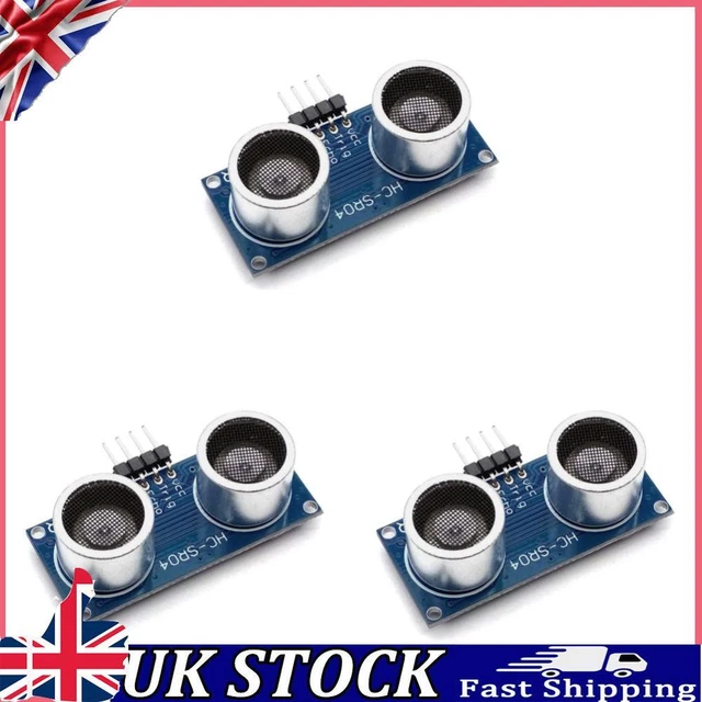 3PCS HC-SR04P ULTRASONIC Ranging Module 3-5.5V Wide Voltage Electronic ...