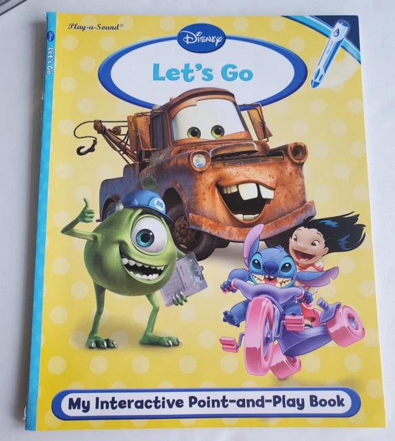 DISNEY LET'S GO My Interactive Point and Play Book (No Pen) Kids $5.00 ...