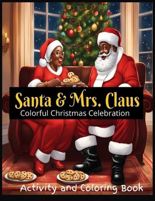 PÈRE NOËL ET Mme Claus : célébration de Noël colorée par Elnora ...