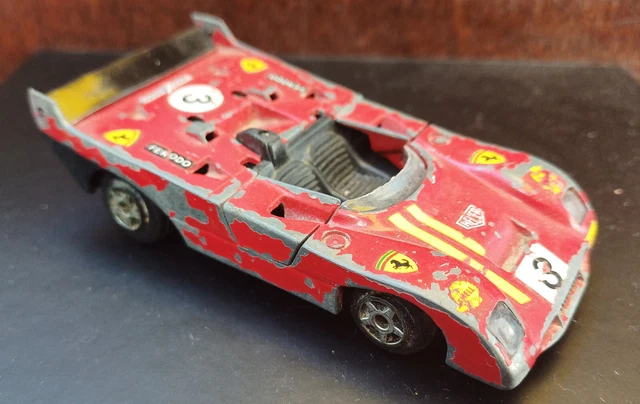 ANCIENNE VOITURE MINIATURE Jet-Car de NOREV - FERRARI 008 312P - rouge ...