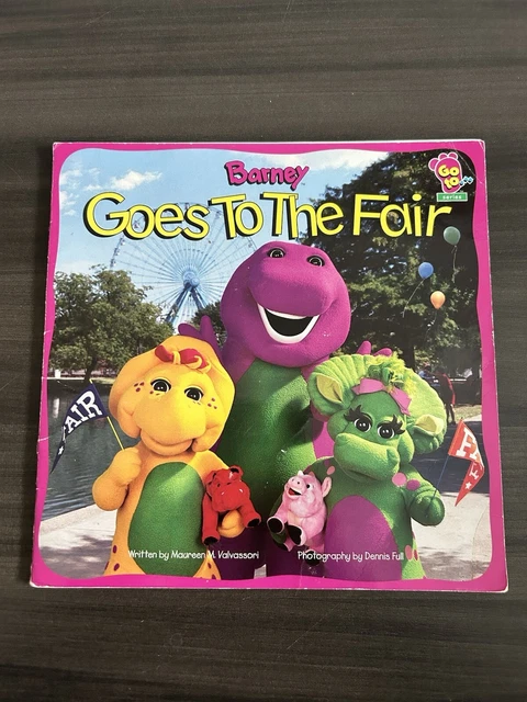 BARNEY GOES TO The Fair $25.00 - PicClick CA
