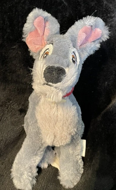 DISNEY LADY AND The Tramp Tramp Schnauzer Small Soft Toy Plush Dog £14. ...