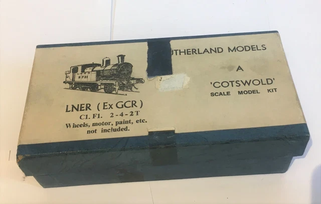 SUTHERLAND COTSWOLD OO LNER (Ex GCR) C1 F1 2-4-2T Locomotive body kit £ ...