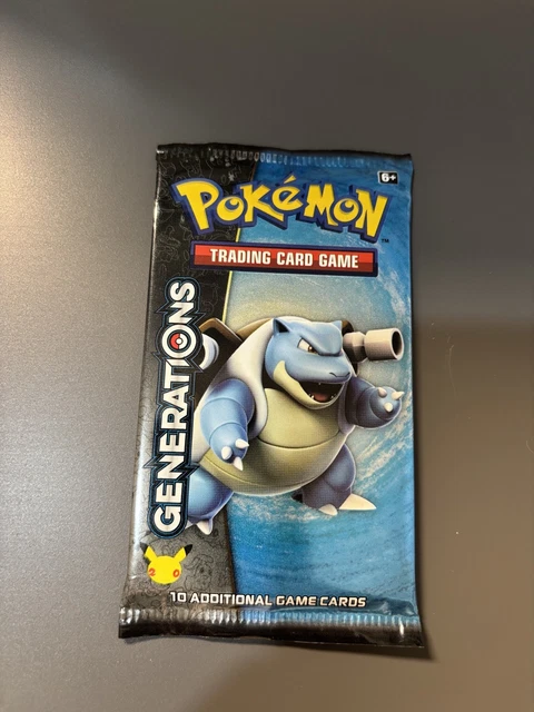 POKÉMON GENERATION BOOSTER pack blastoise artwork £125.47 - PicClick UK