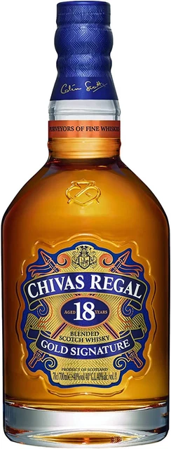 CHIVAS REGAL 18 Jahre Gold Signature Blended Scotch Whisky 40% Vol. 700ml EUR 71,90 - PicClick DE
