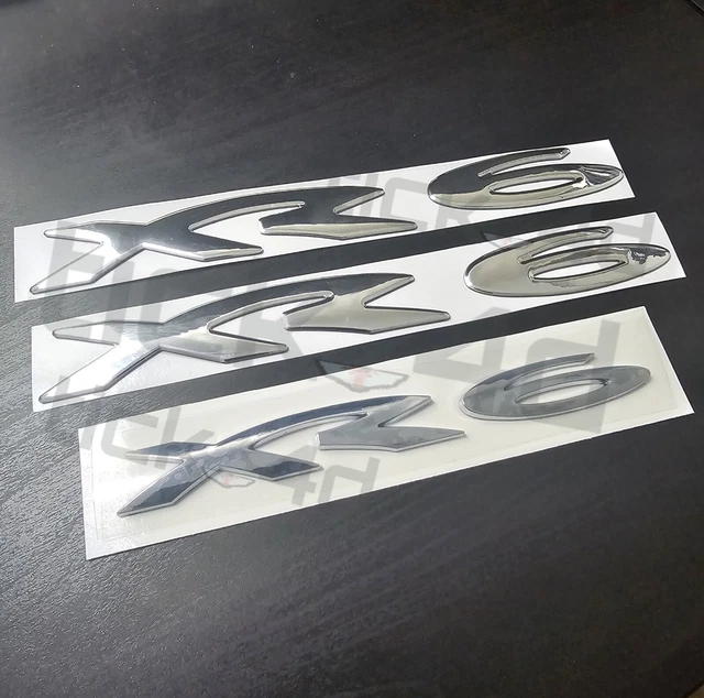 BA BF FG Falcon XR6 Chrome Badge Kit Side Skirt Rear Door Boot Tailgate ...