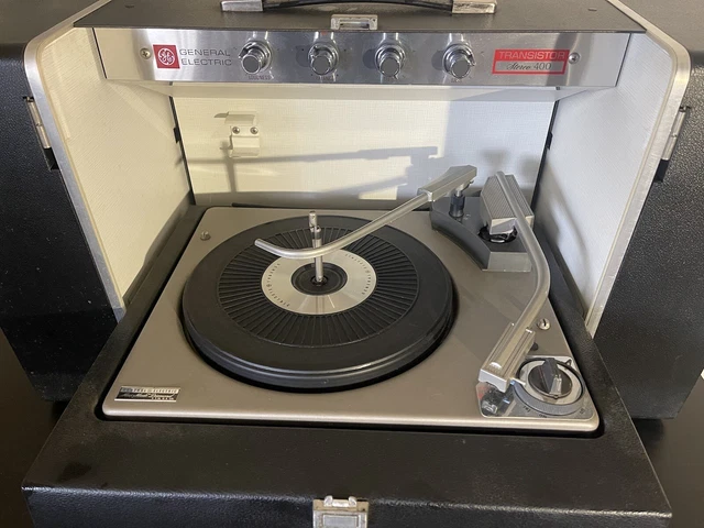 VINTAGE GENERAL ELECTRIC Solid State Stereo 400 record player EXCELLENT ...