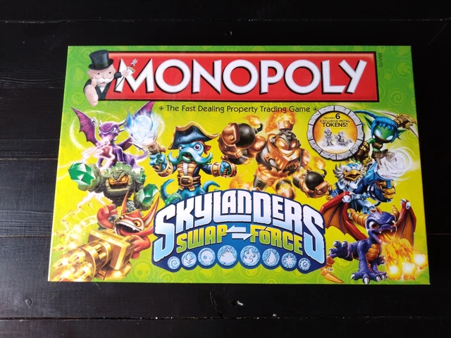 MONOPOLY SKYLANDERS SWAP Force Edition Board Game £19.99 - PicClick UK