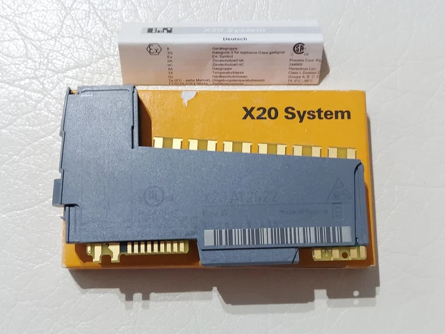 NEW B&R X20 AI 2622 | X20AI2622 Rev.I0 Analog Input Neu EUR 88,00 ...