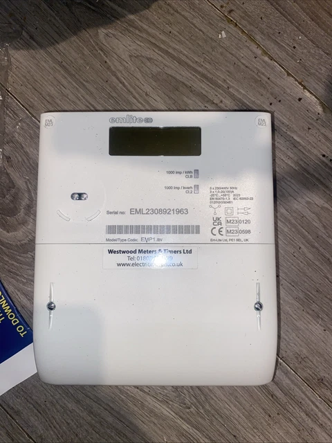 EMLITE 3 PHASE Meter - Model Emp1 £32.17 - PicClick UK
