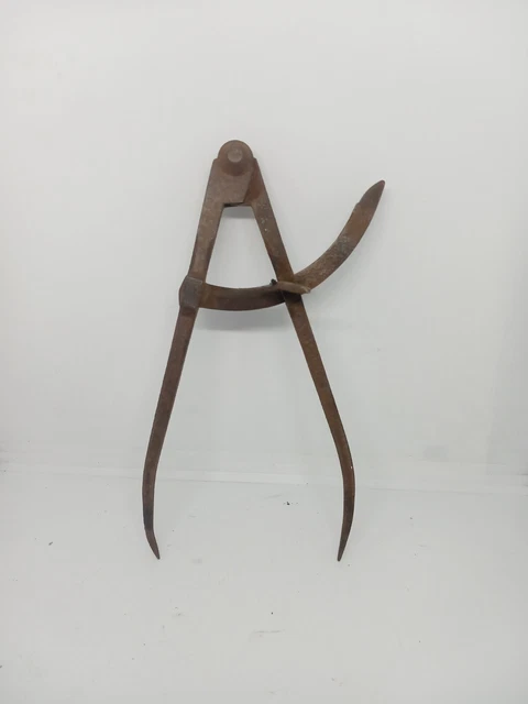 COMPAS D'ÉPAISSEUR 24CM Vieux outil ancien Old tool art populaire ...