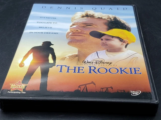 THE ROOKIE DVD Dennis Quaid Walt Disney 2002 Baseball Movie Like New £7 ...