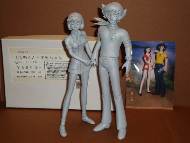 DEVILMAN - AKIRA and Miki Resin 1/8 Scale WF 98 Kit! £153.47 - PicClick UK