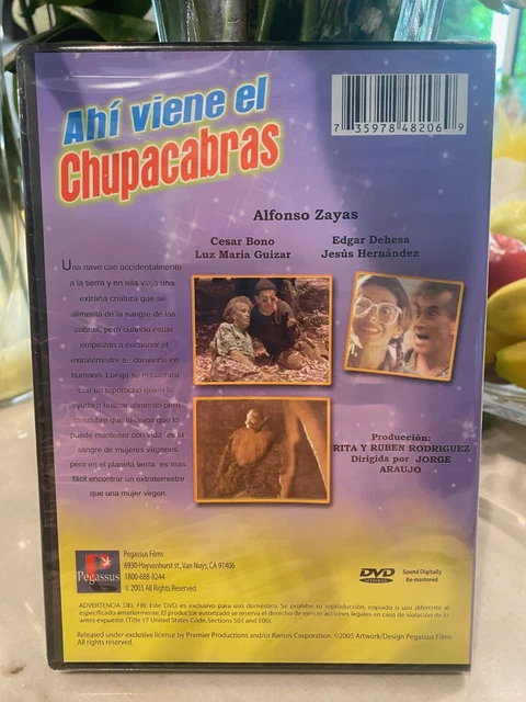 AHI VIENE EL Chupacabras - DVD - SEALED/NEW £22.32 - PicClick UK
