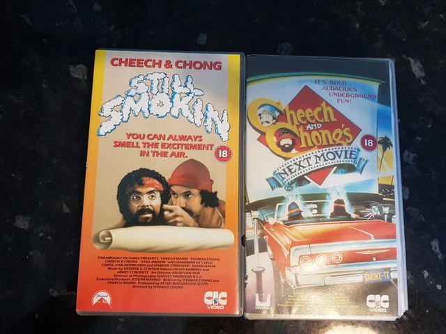 CHEECH AND CHONG Vhs Still Smokin and Next movie £19.99 - PicClick UK